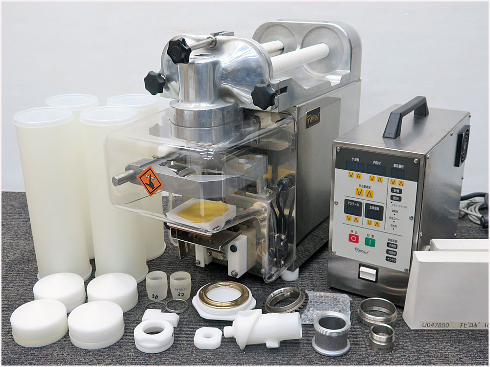 【未使用に近い】 未使用!美品! RHEON/レオン 卓上型 包あん機 チビロボ CN001 小型/包餡機/饅頭/まんじゅう/和菓子店/洋菓子 ...