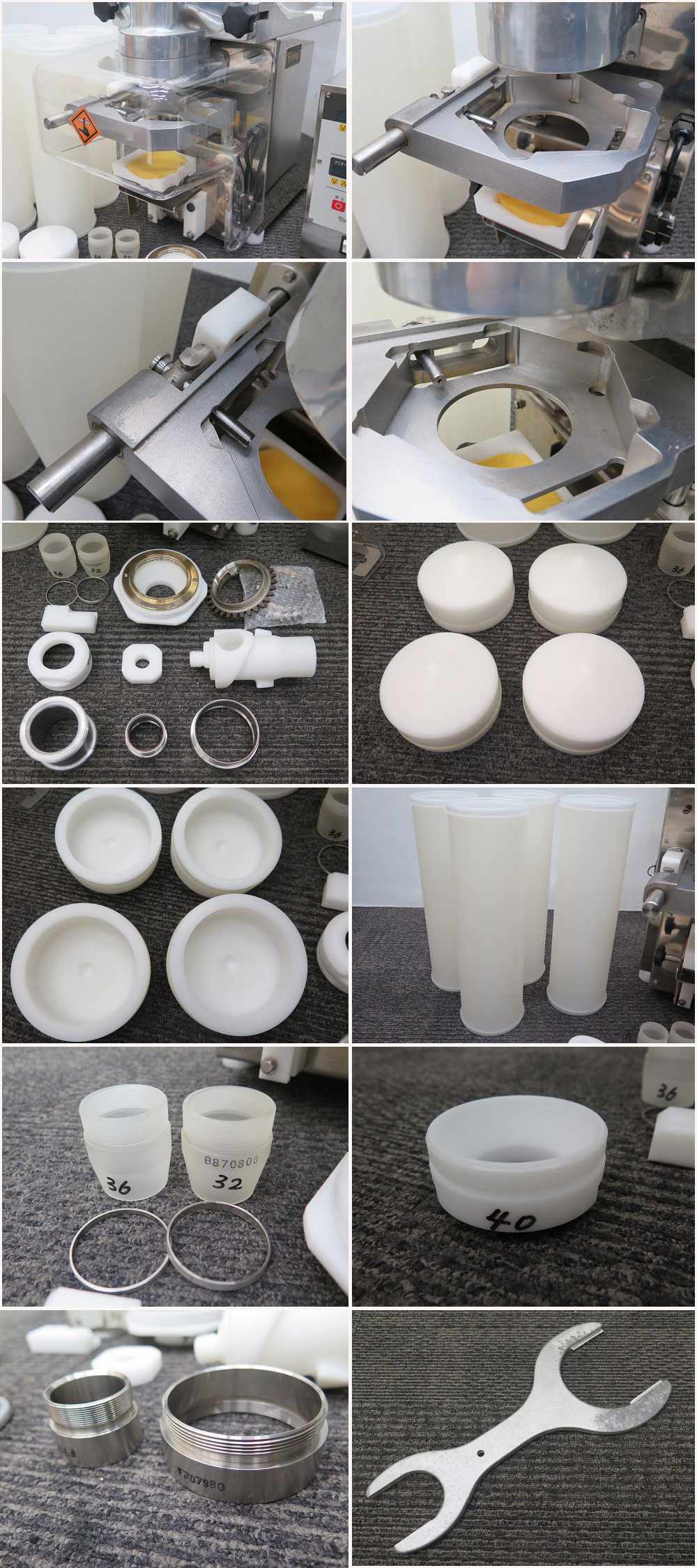 【未使用に近い】 未使用!美品! RHEON/レオン 卓上型 包あん機 チビロボ CN001 小型/包餡機/饅頭/まんじゅう/和菓子店/洋菓子 ...